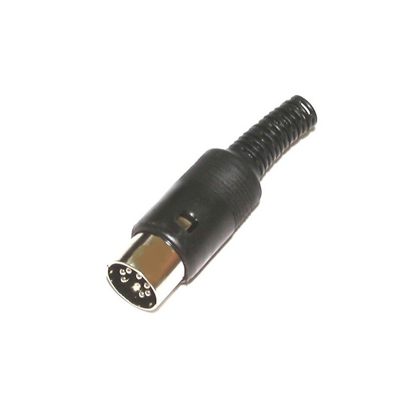 MINI DIN 4 PIN MALE CONNECTOR, 50485